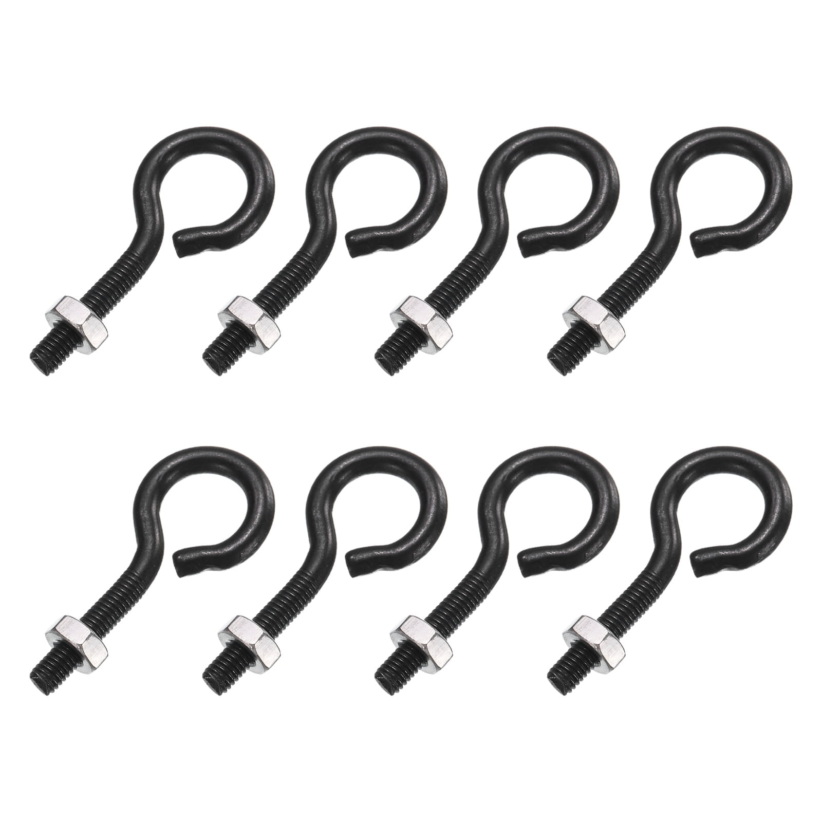 Uxcell 8 Pack Eye Bolts, M3 x 16mm 304 Stainless Steel Threaded EyeBolt ...