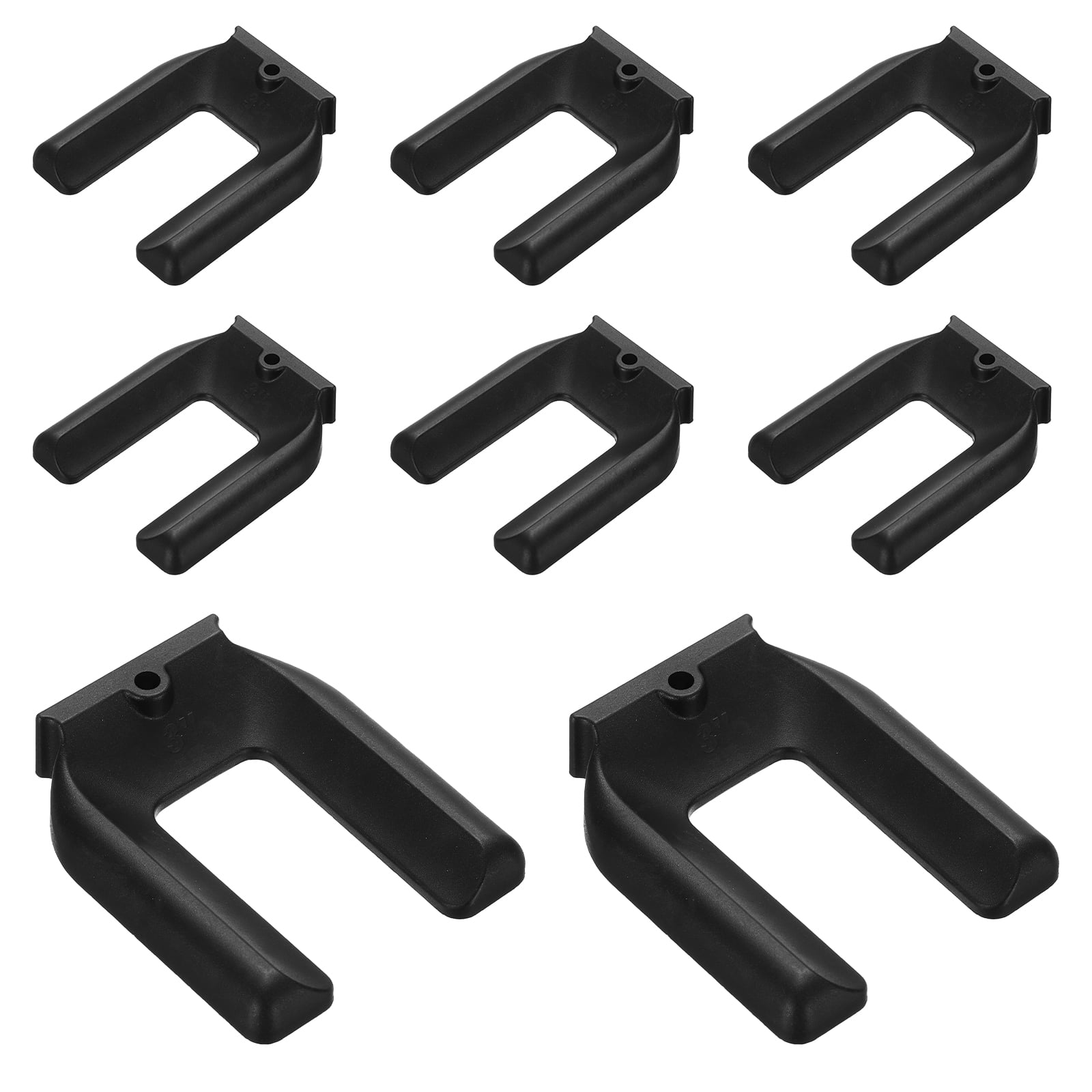 Uxcell 8 Pack Furniture Wheel Stopper, M75 Rubber Non-Slip Foot Mats ...