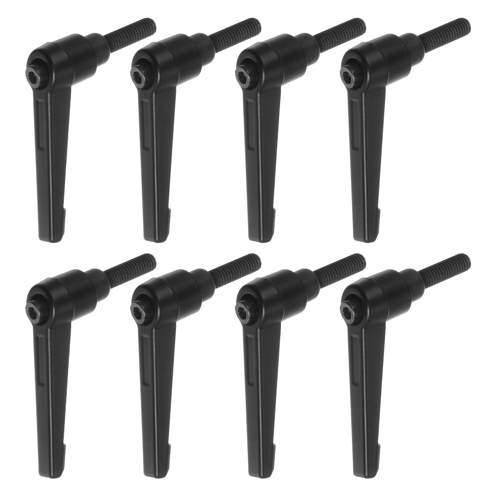 Uxcell 8 Pack M6 x 16mm Male Threaded Stud Adjustable Clamping Lever ...