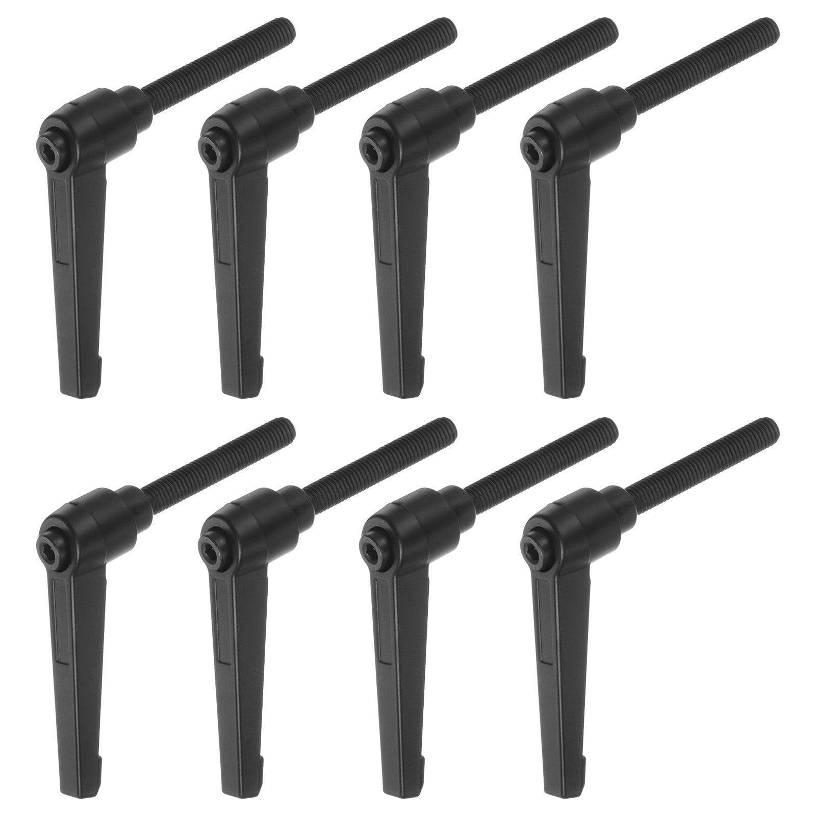 Uxcell 8 Pack M8 x 60mm Male Threaded Stud Adjustable Clamping Lever ...