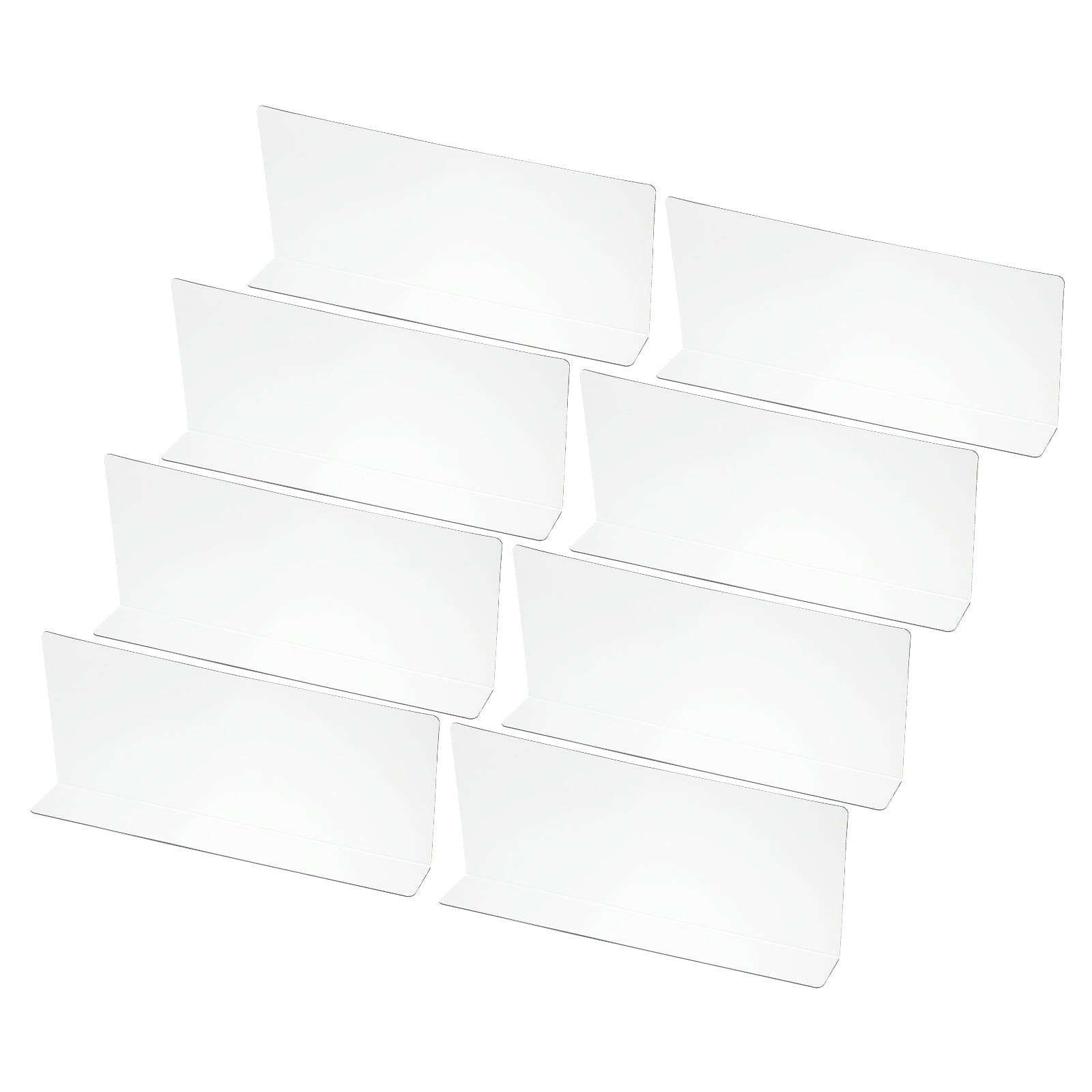 Uxcell 8 Pack Shelf Dividers for Closet Organization, 11.1x1.6x4.8 ...