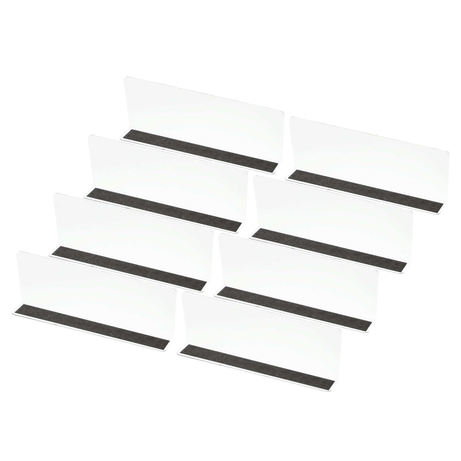 Uxcell 8 Pack Shelf Dividers for Closet Organization, 11.1x1.6x4 ...