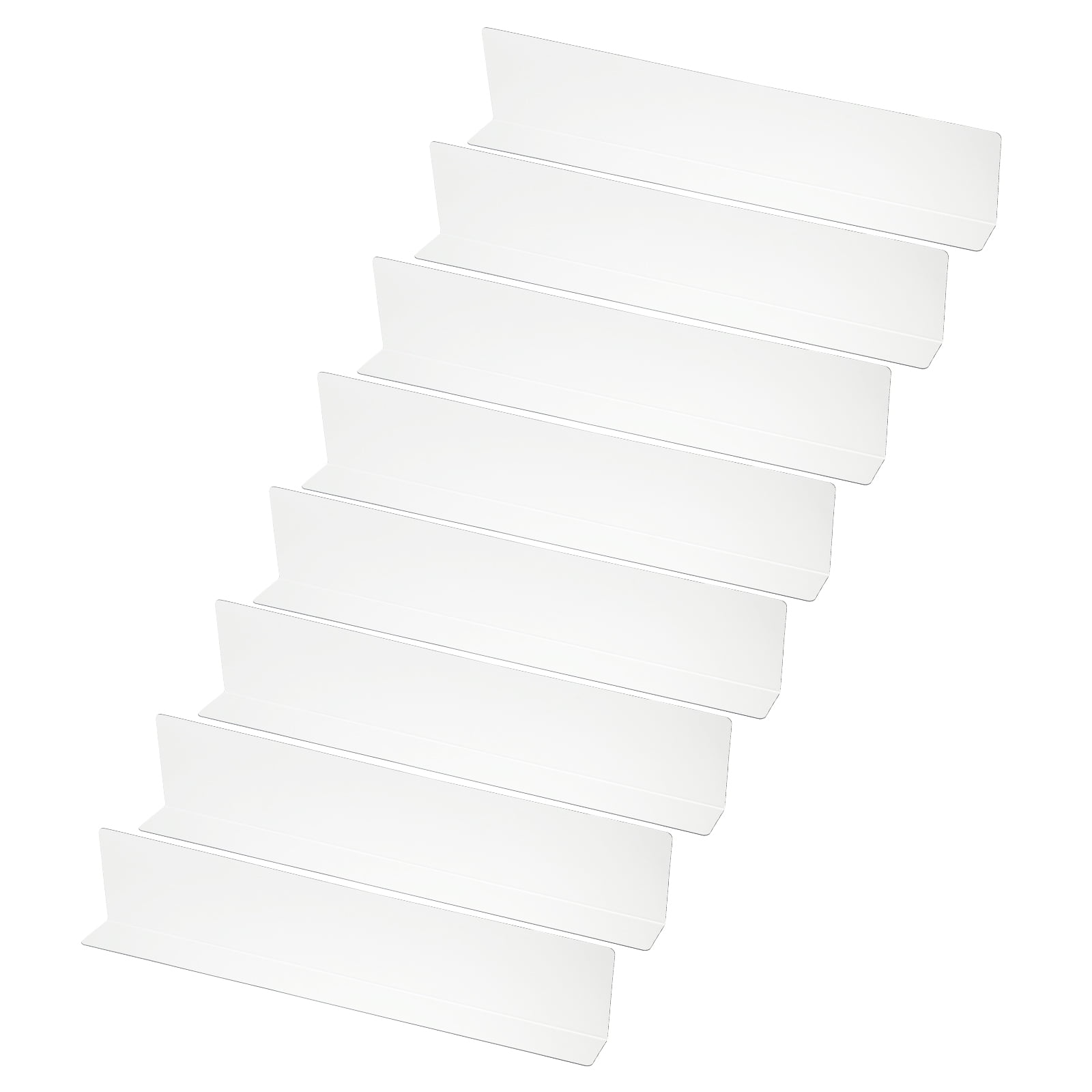 Uxcell 8 Pack Shelf Dividers for Closet Organization, 15.8x1.6x3.2 ...