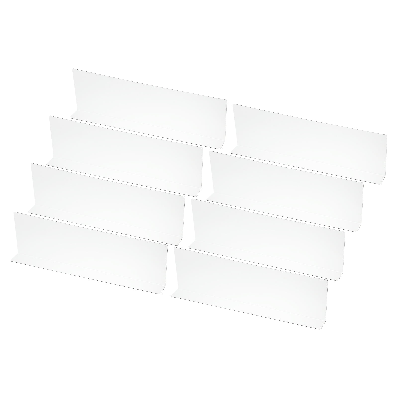 Uxcell 8 Pack Shelf Dividers for Closet Organization, 15.8x1.6x4.8 ...