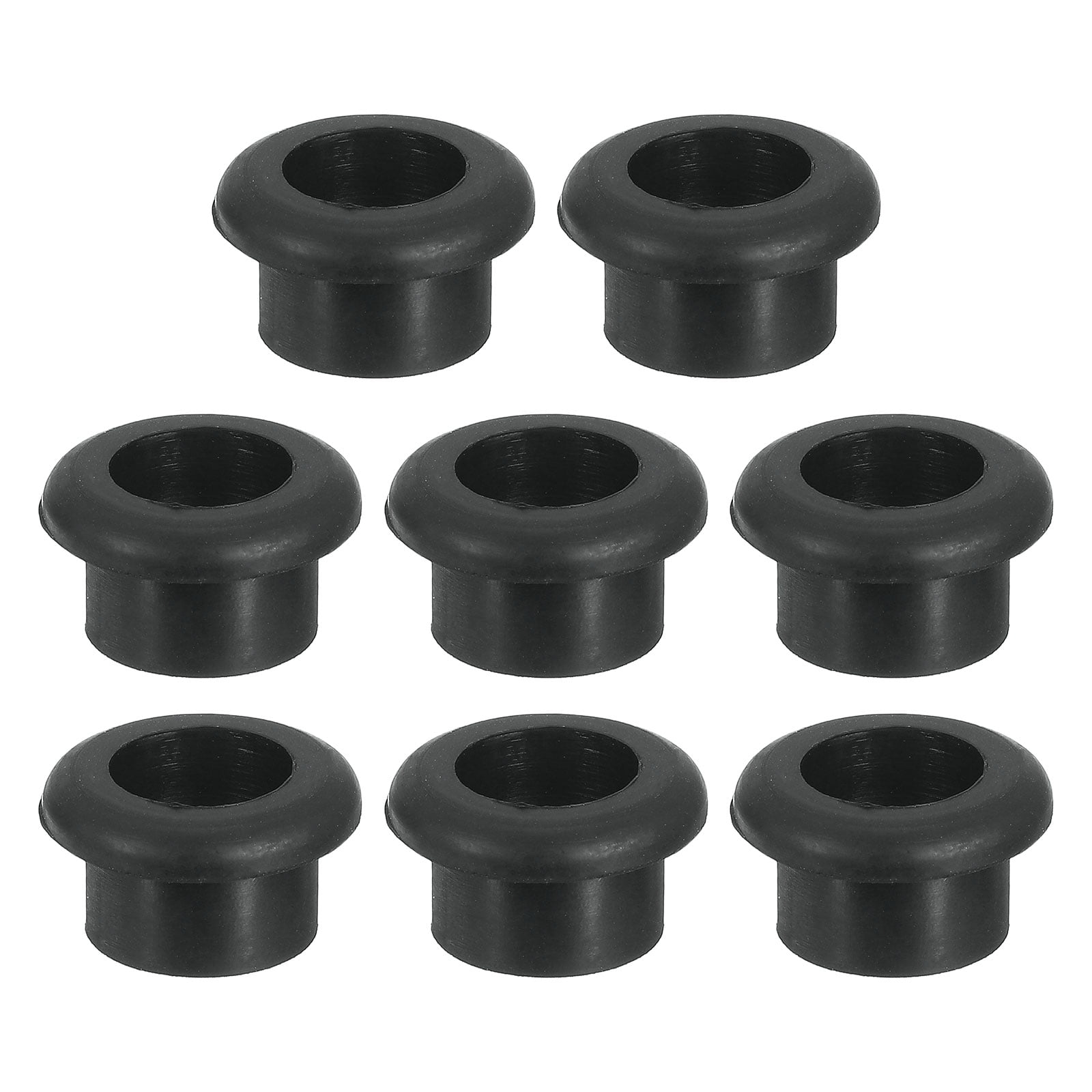 Uxcell 8 Pack T Type Rubber Grommet, 14mm Mount Dia Rubber Grommet ...