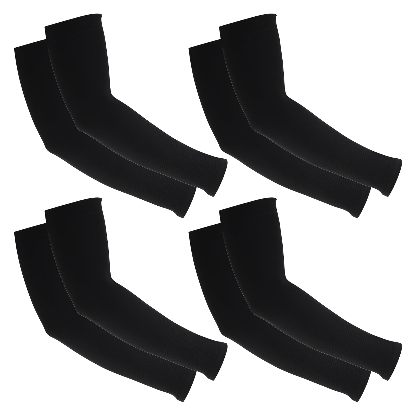 Uxcell 8 Pairs Arm Sleeves, Sun Protection Arm Sleeve Shade Cooling Arm ...