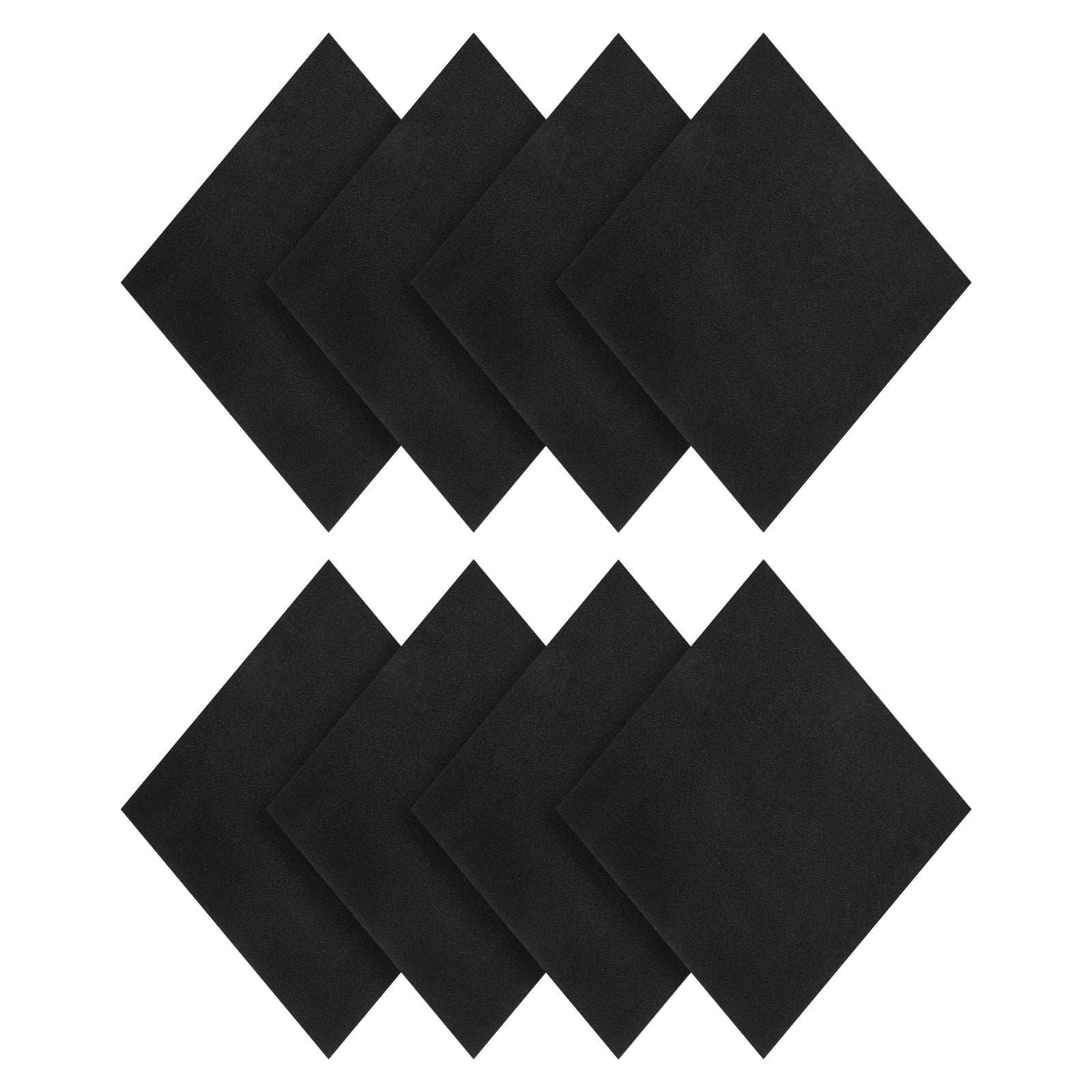 Uxcell 8 Pcs 4x4x1/8 Inches Adhesive Foam Padding Closed-cell Foam ...