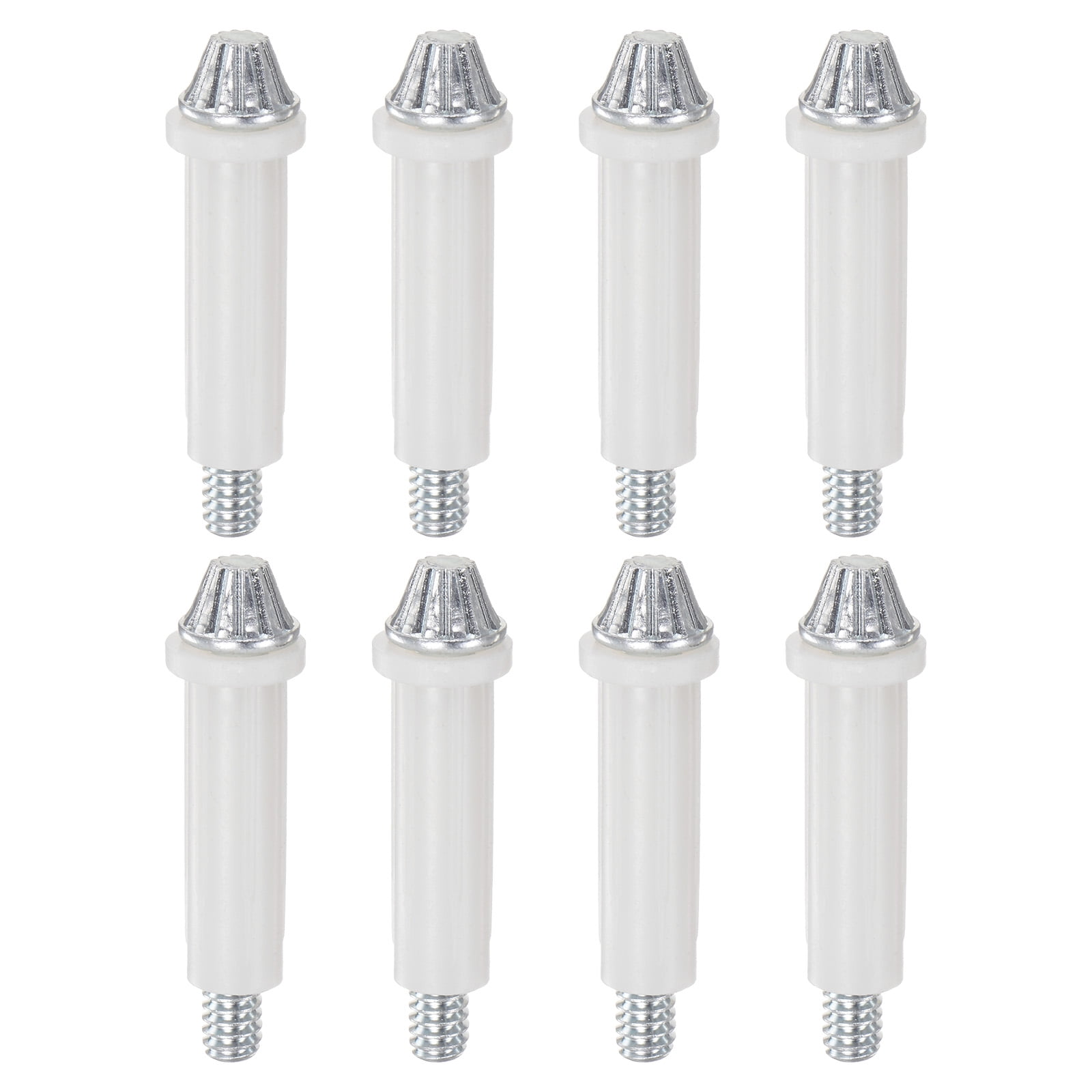 Uxcell 8 Pcs Bifold Door Hardware Bottom Pivot Adjustable Bi-Fold Door ...