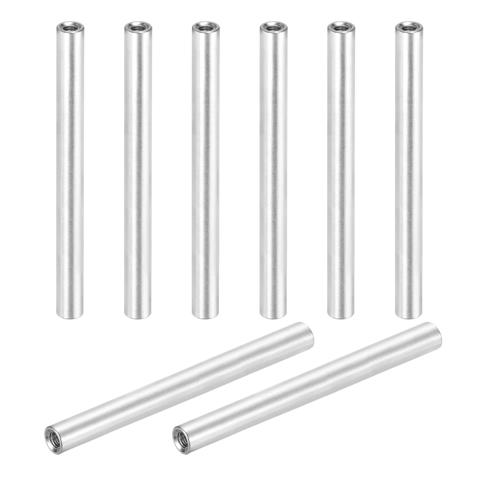 Uxcell 8 Pcs M3x60mm Round Aluminum Standoff Column Spacer, Coupling ...