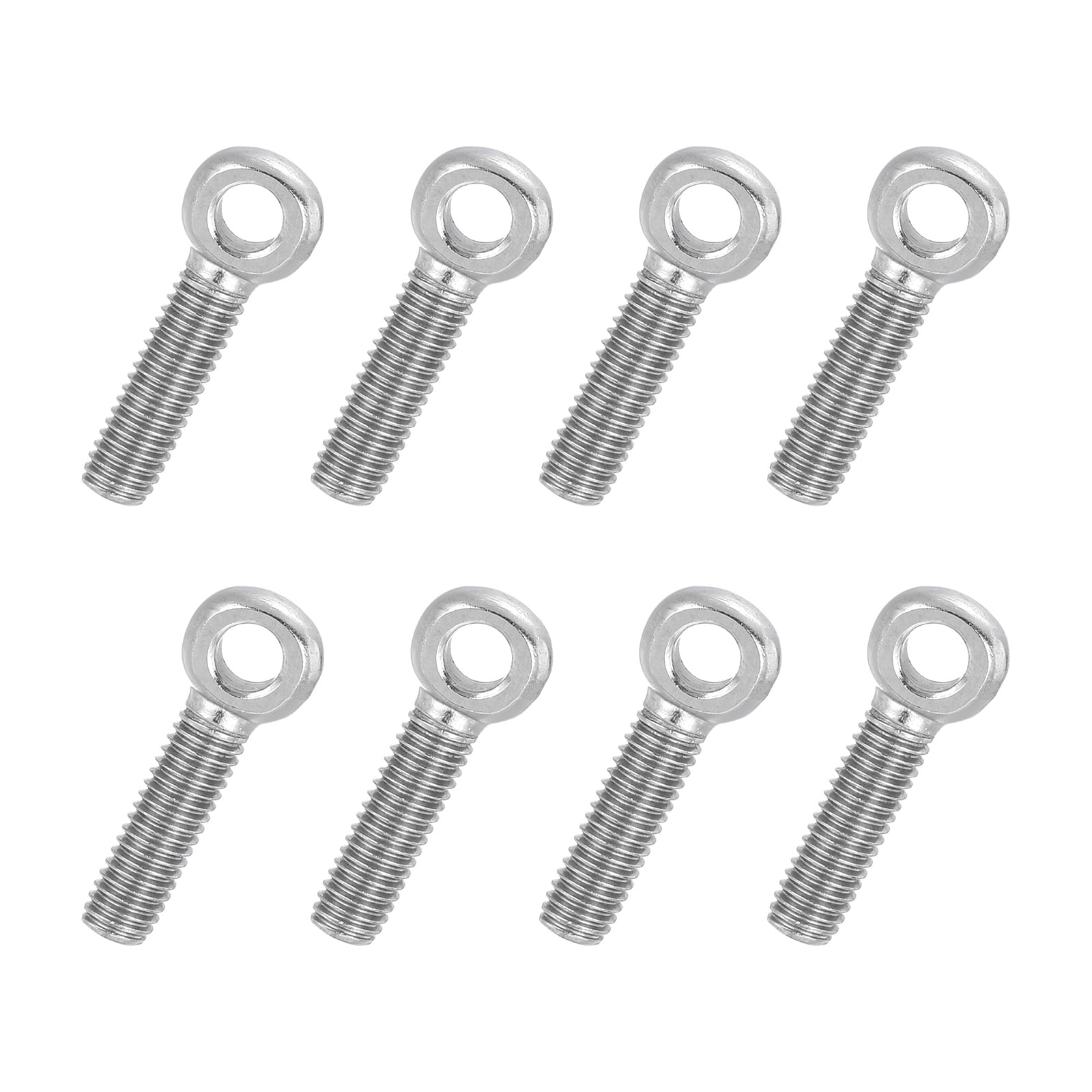 Uxcell 8 Pcs M5x20mm Shoulder Swing Lifting Eye Bolt, 304 Stainless ...