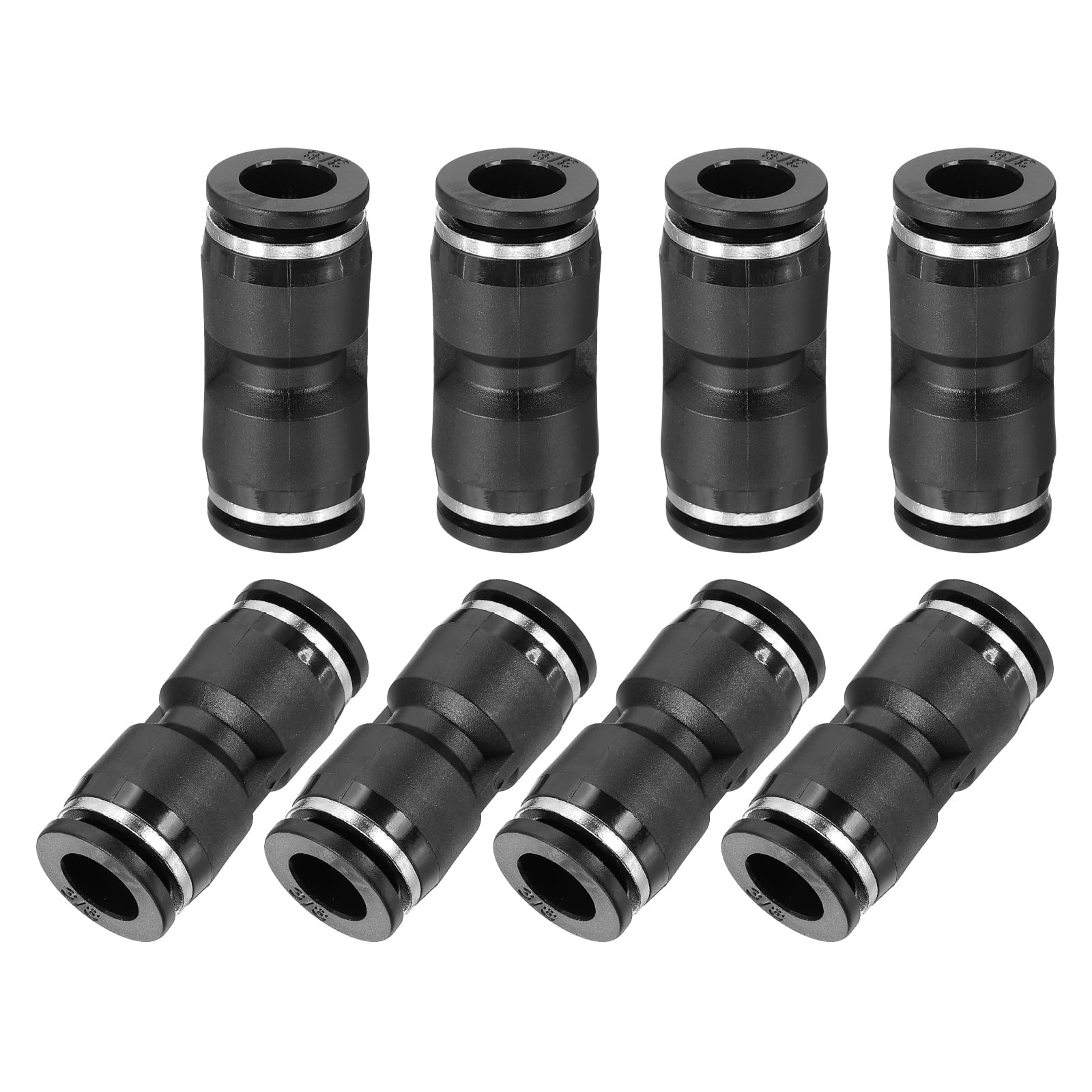 Uxcell Push to Connect Fittings Pneumatic Quick Connector Straight ...