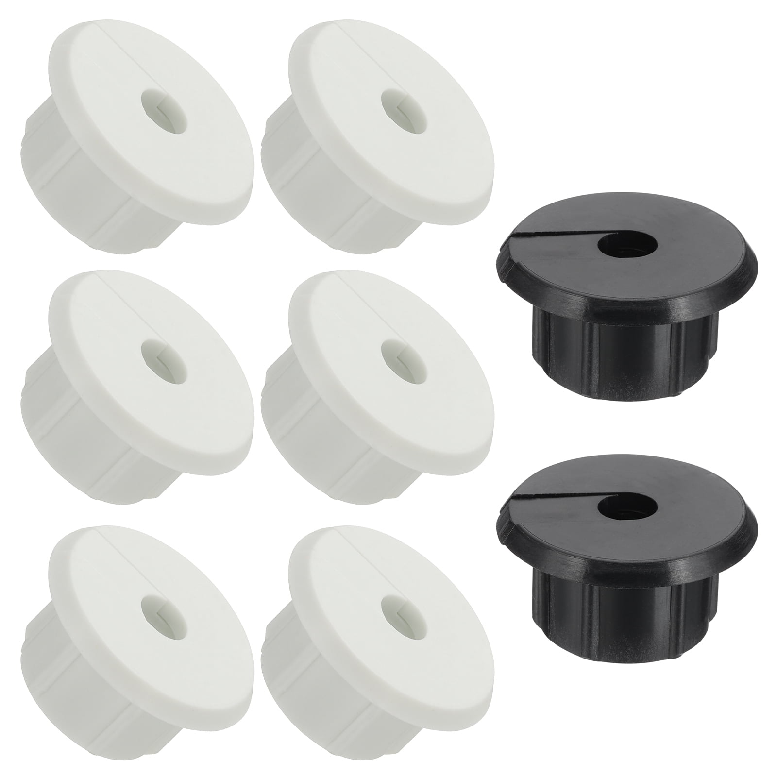 Uxcell 8 Pcs Wall Bushing Grommet, Wall Cable Feed Through Bushings ...