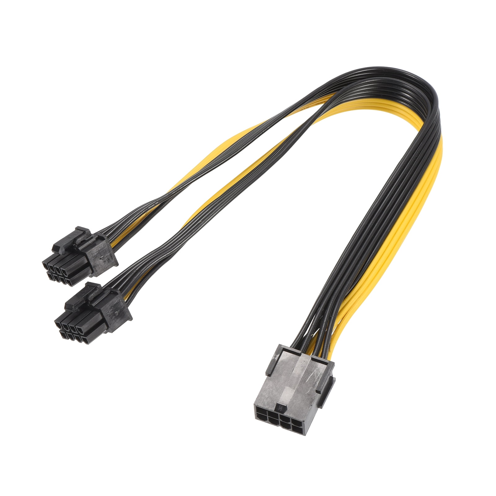 Uxcell 8 Pin Female to Dual PCIe 8 Pin (62) Male PCI Express Power ...