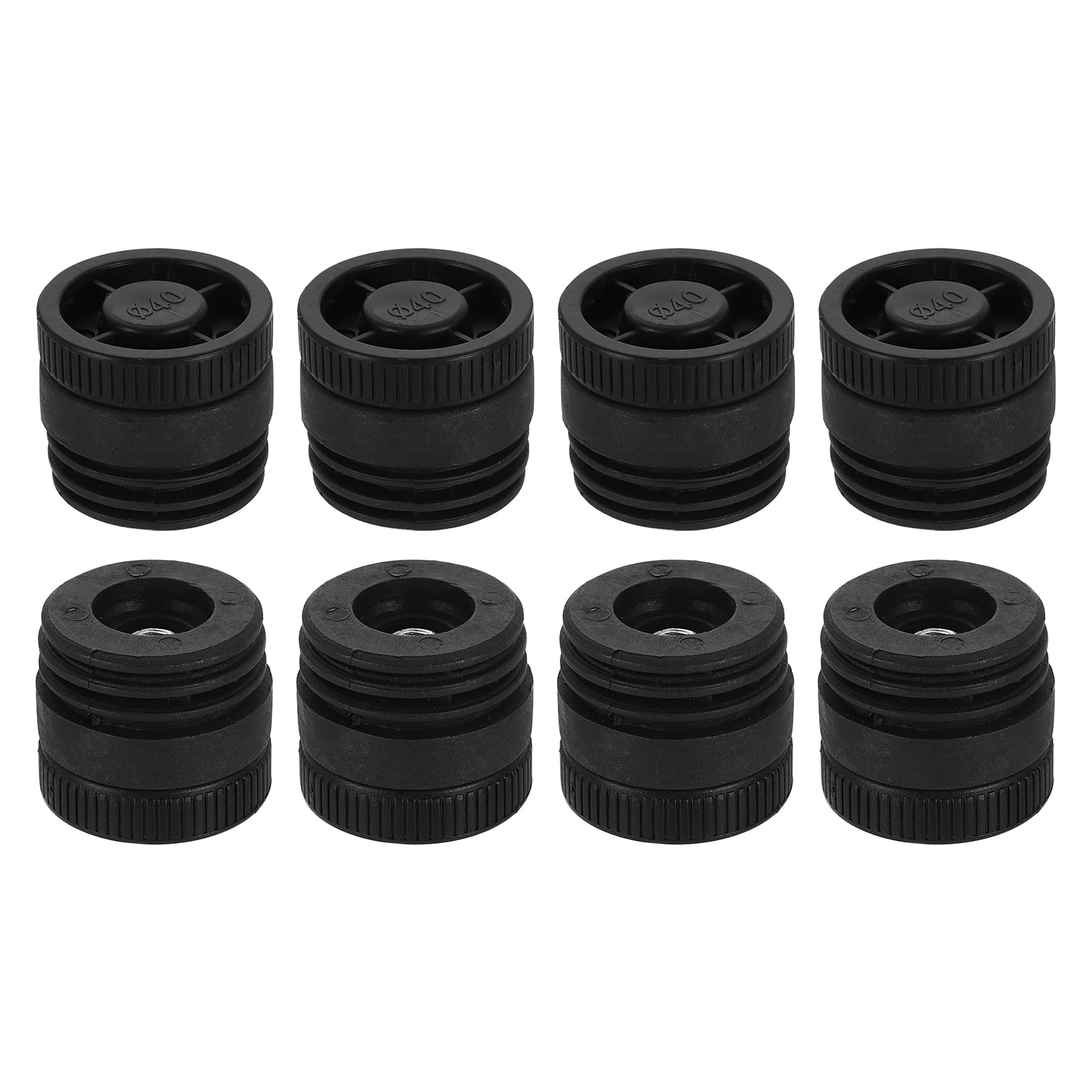 Uxcell 8 Set Leveling Feet, M10x38mm Plastic Adjustable Furniture Leg ...