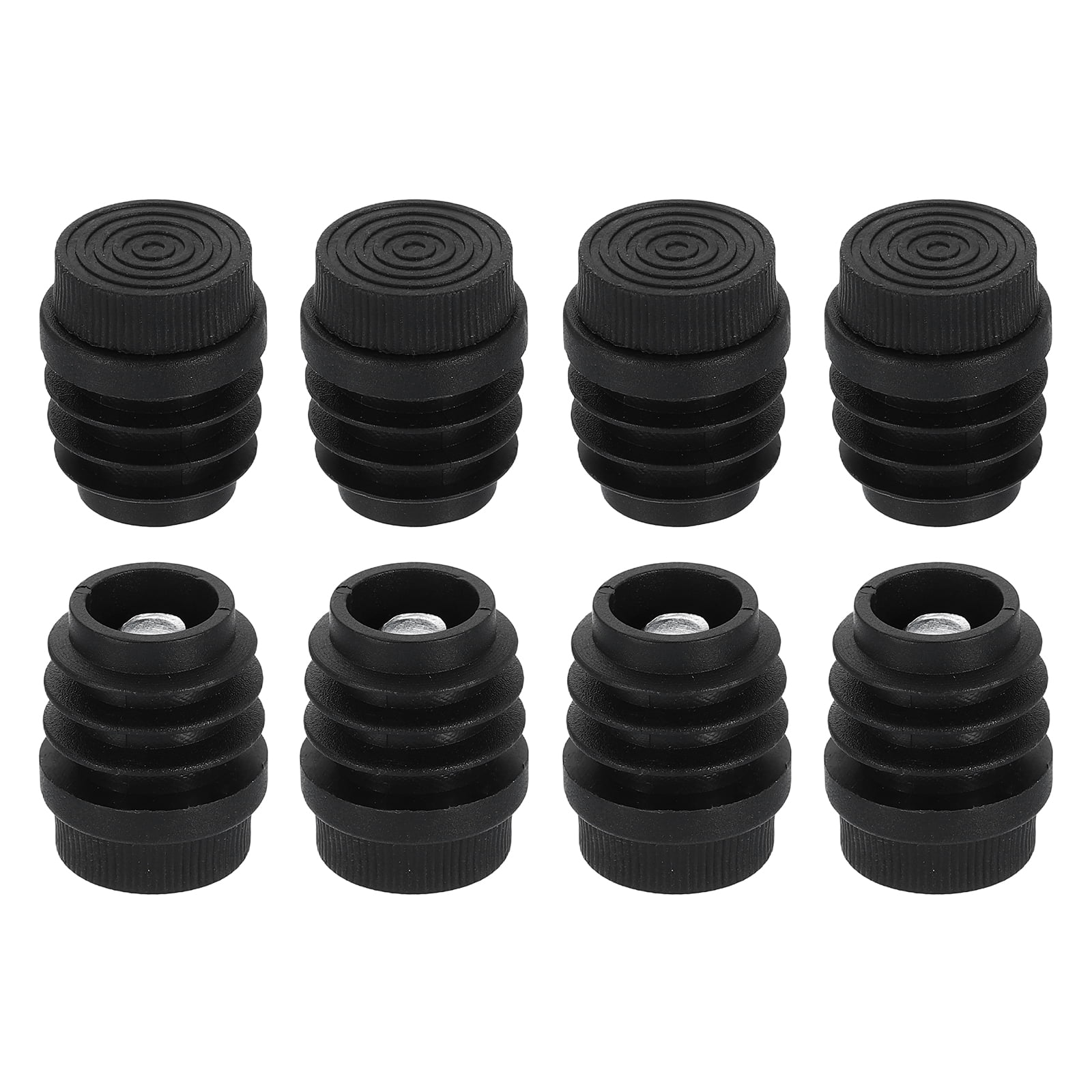 Uxcell 8 Set Leveling Feet, M8x22mm Plastic Adjustable Furniture Leg ...