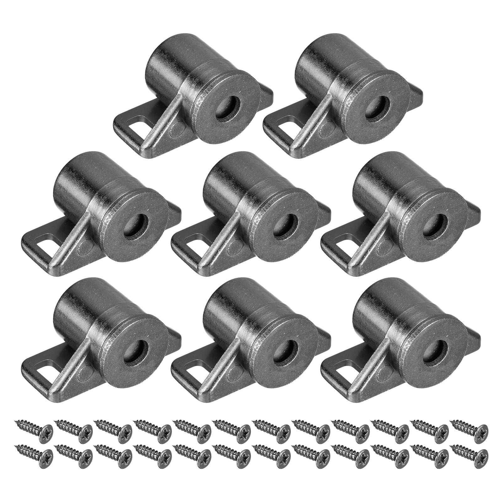 Uxcell 8 Set Zinc Alloy Magnetic Cabinet Door Catch for Kitchen ...