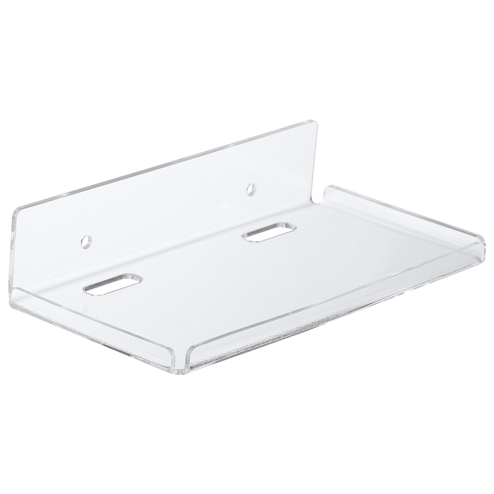 Uxcell 8" Small Floating Shelves Clear Acrylic Shelves for Wall Small ...