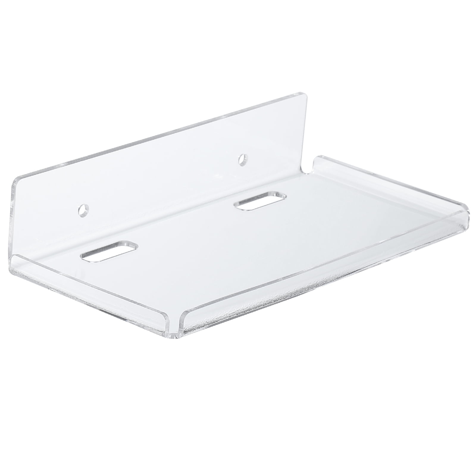 Uxcell 8" Small Floating Shelves Clear Acrylic Shelves for Wall Small ...