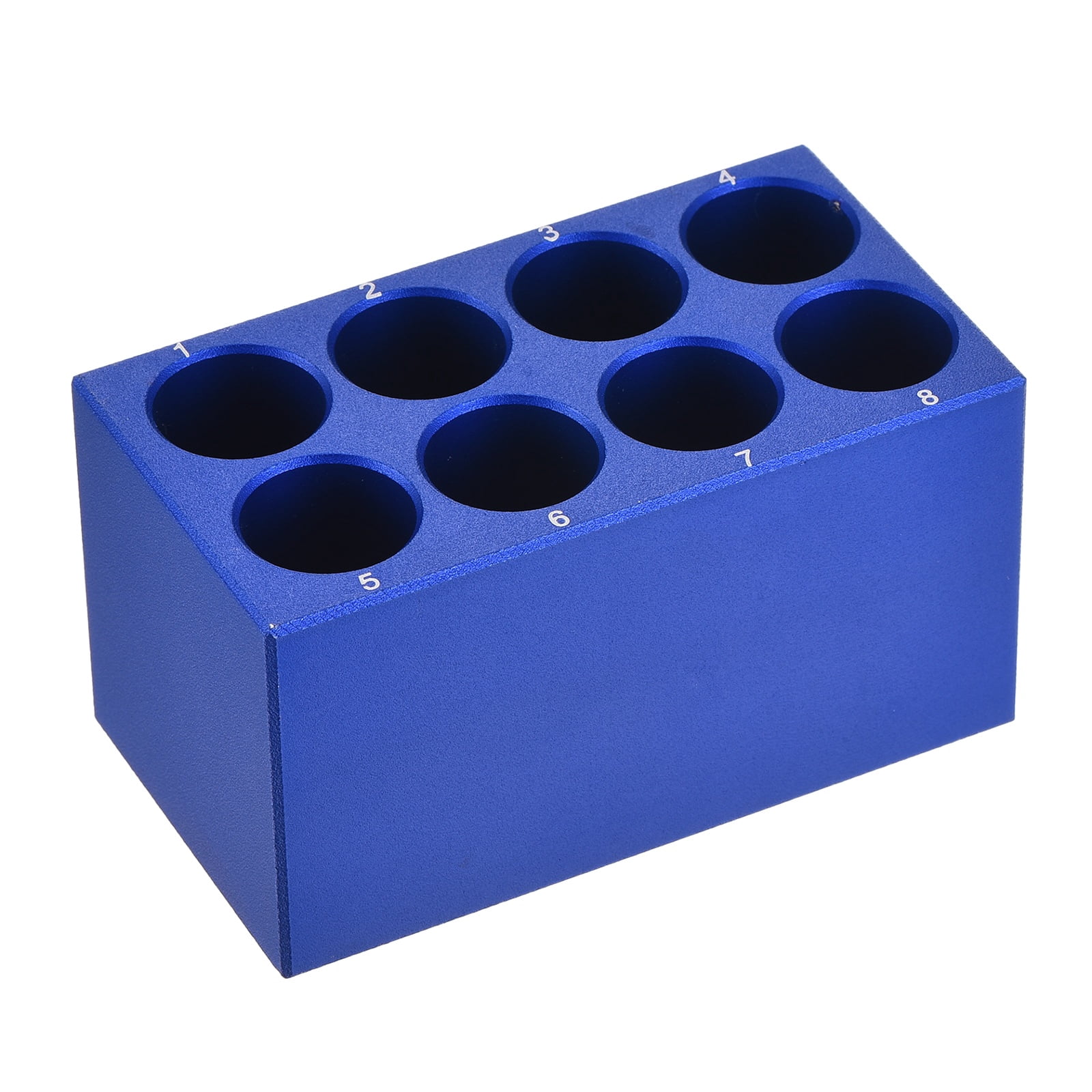Uxcell 8 Wells Microcentrifuge Tube Rack Cooler, Tray Tissue Culture ...