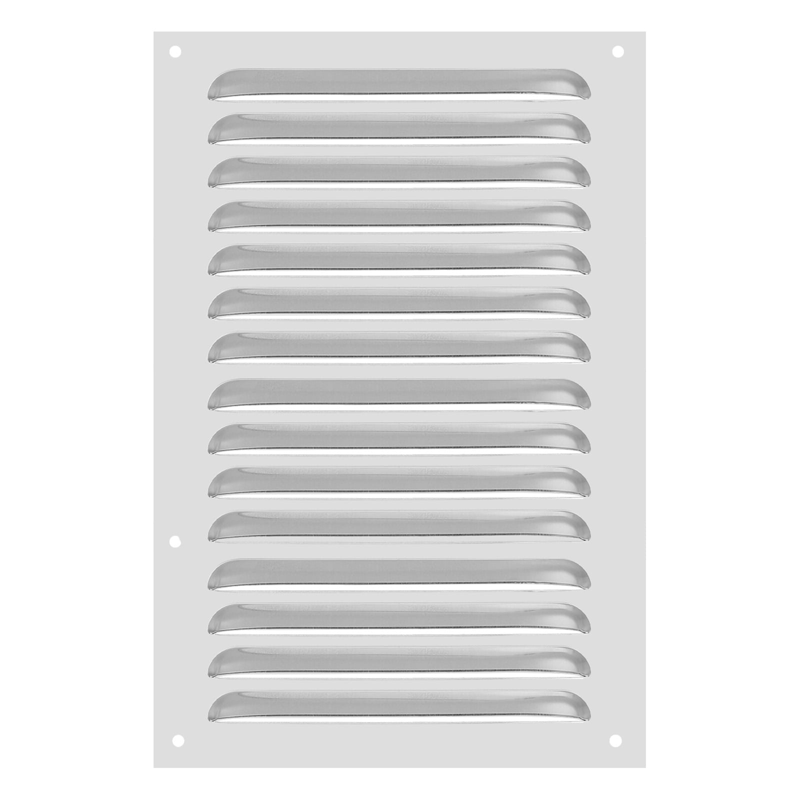 Uxcell 8 x 12 Inch Aluminum Vent Cover, Air Grille Ventilation Cover ...