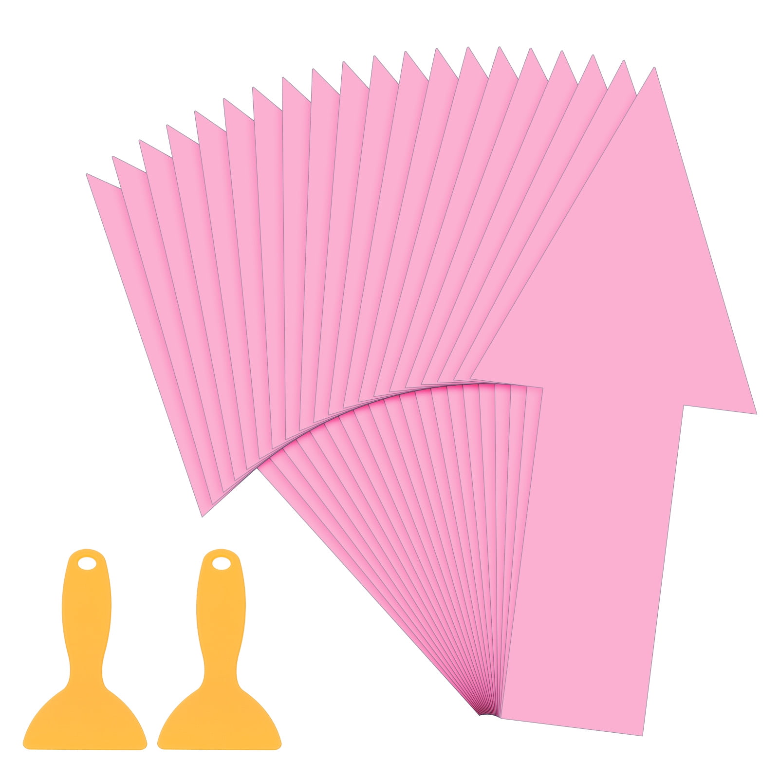 Uxcell 8" x 4" Arrow Sticker, 20Pcs Floor Stickers Directional Arrow ...