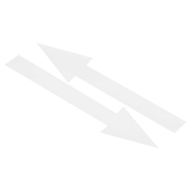 Uxcell 6x2" Push Pull Door Sign, 1 Pairs Acrylic Self-Adhesive Back ...