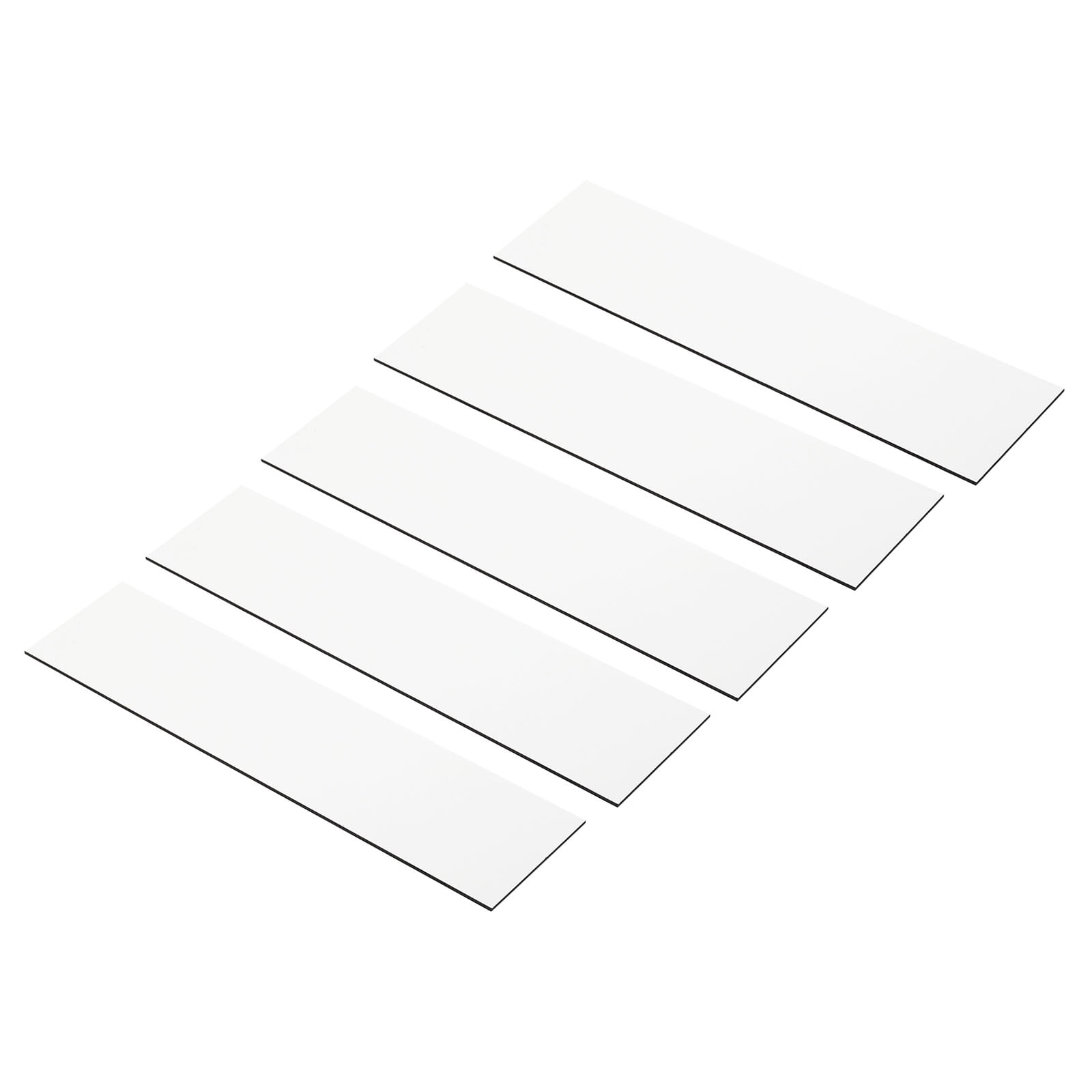 Uxcell 8"x2" Blank Engraving Name Plate DIY Laser Printing Plates White ...