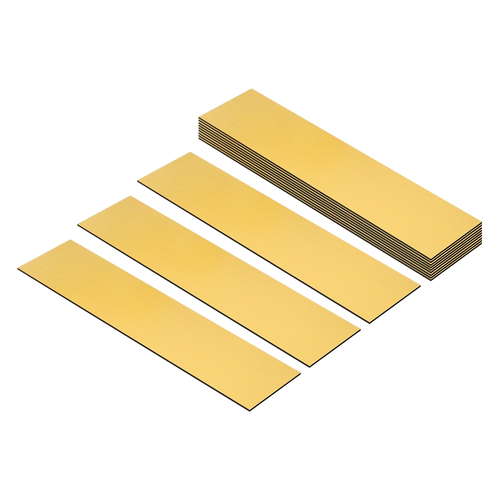 Uxcell 8"x2" Blank Name Plates, 12 Pack Custom Engraved Name Plate ...
