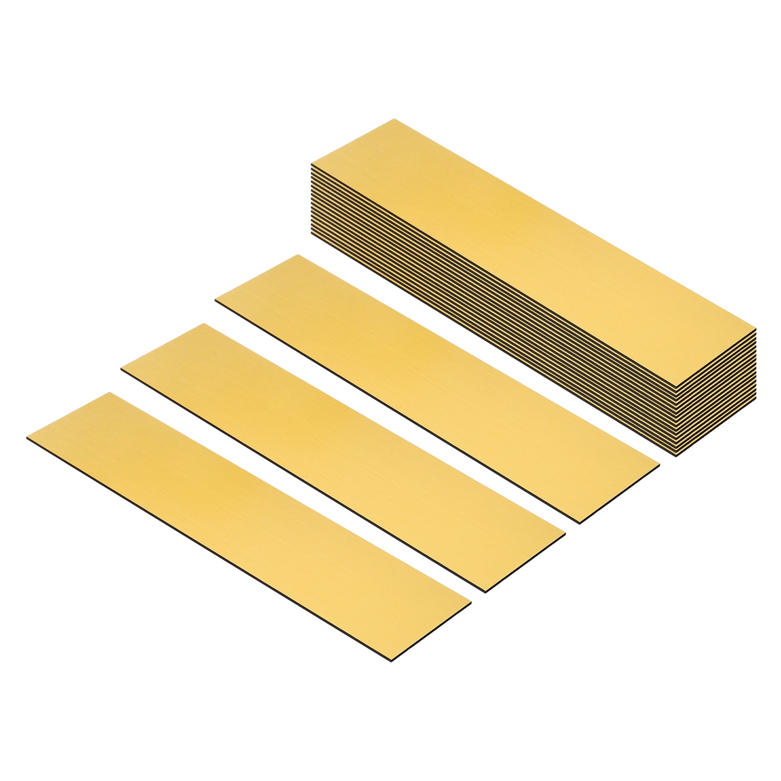 Uxcell 8"x2" Blank Name Plates, 20 Pack Custom Engraved Name Plate ...