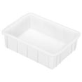 Uxcell 8"x5"x2" Plastic Lab Tray Rectangle Utility Stackable Box Crafts ...