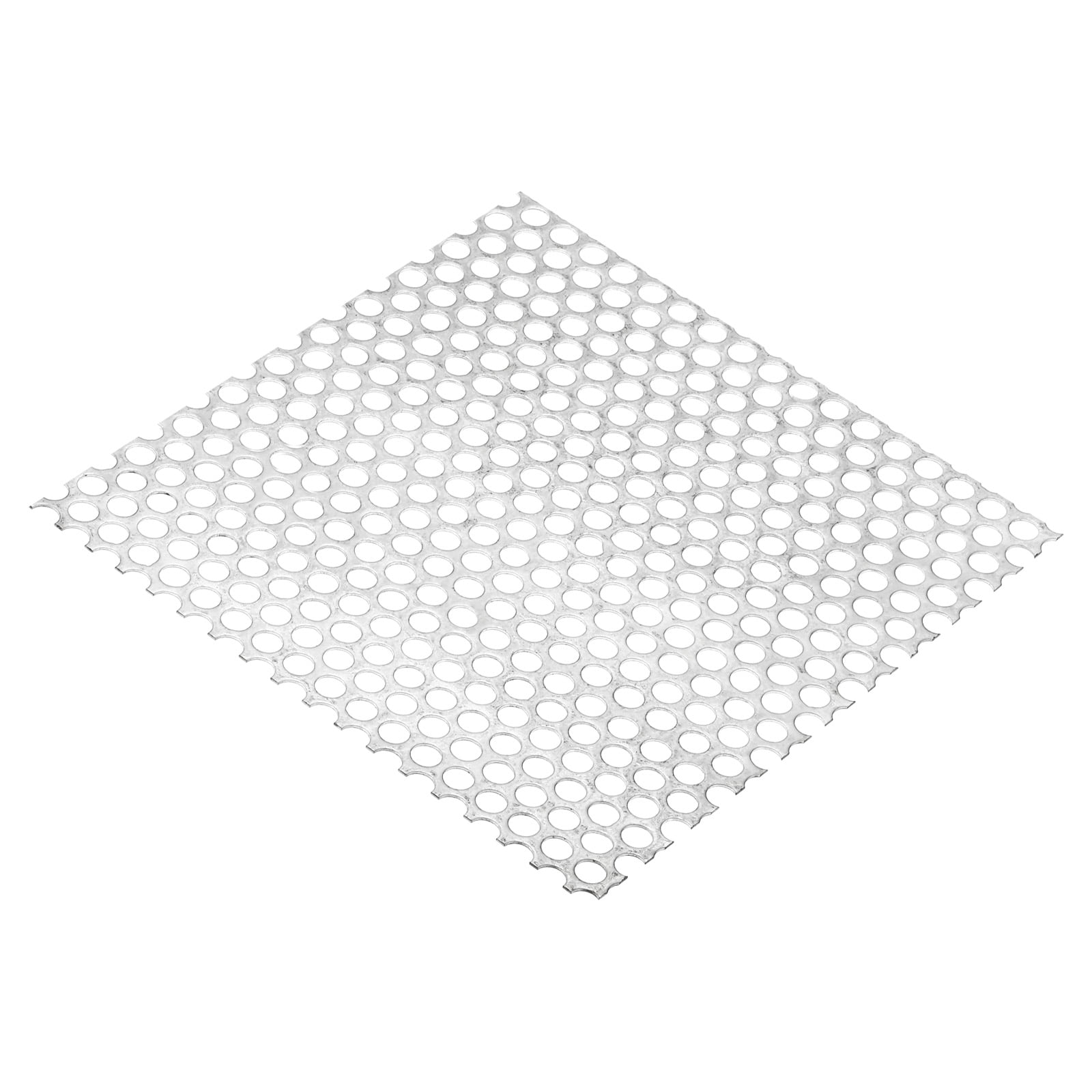 Uxcell 8"x8" 304 Stainless Steel Perforated Sheet, 0.32" Hole Metal ...