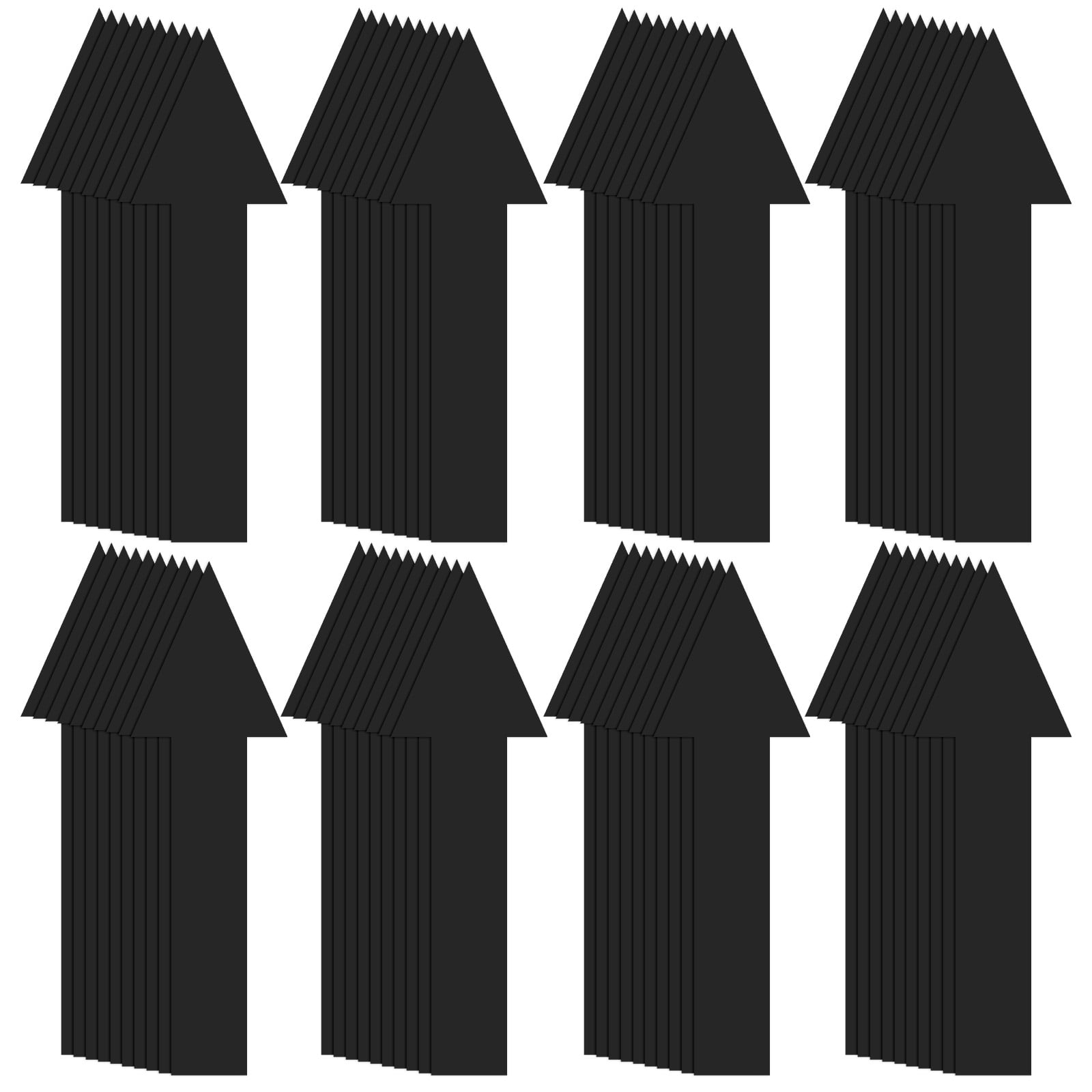 Uxcell 80-Pack Arrow Sticker, 8 Inch PVC Self Adhesive Arrow Sign for ...