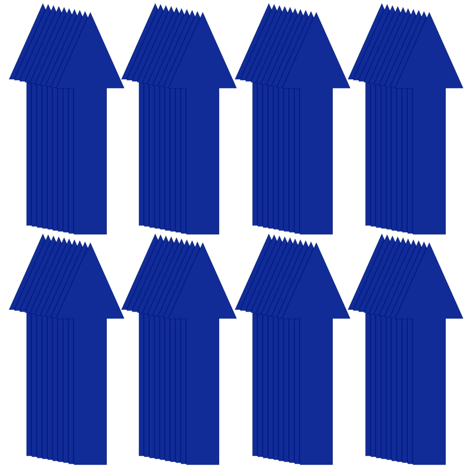 Uxcell 80-Pack Arrow Sticker, 8 Inch PVC Self Adhesive Arrow Sign for ...