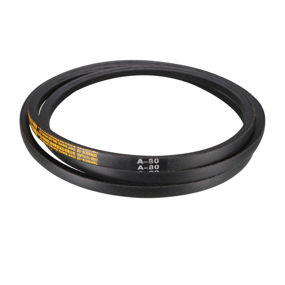Uxcell 80" V Belt Inner Length Industrial Transmission Belt Rubber ...