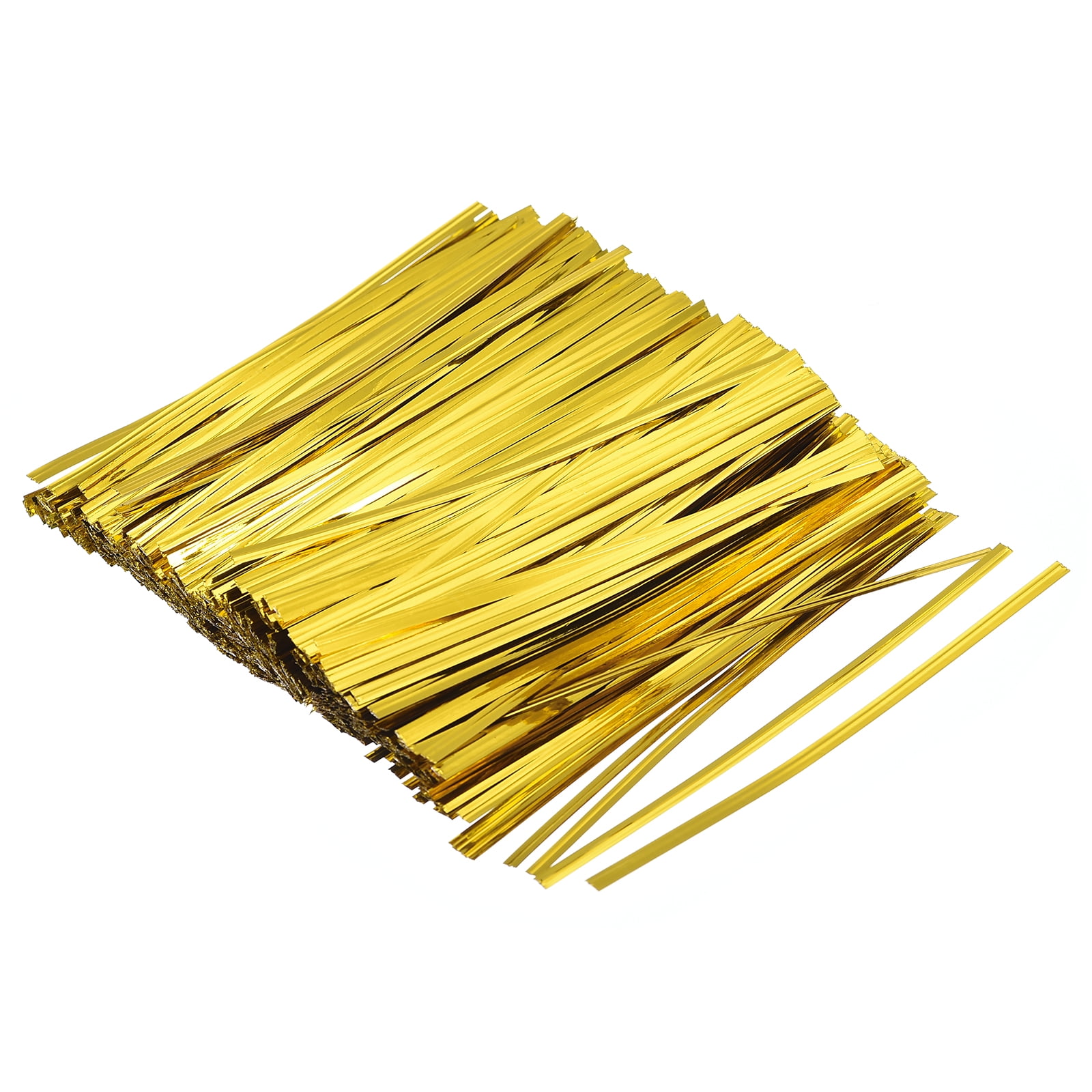 Uxcell 800Pack 4.7 Inches Metallic Twist Ties Decorative Ties for Candy ...