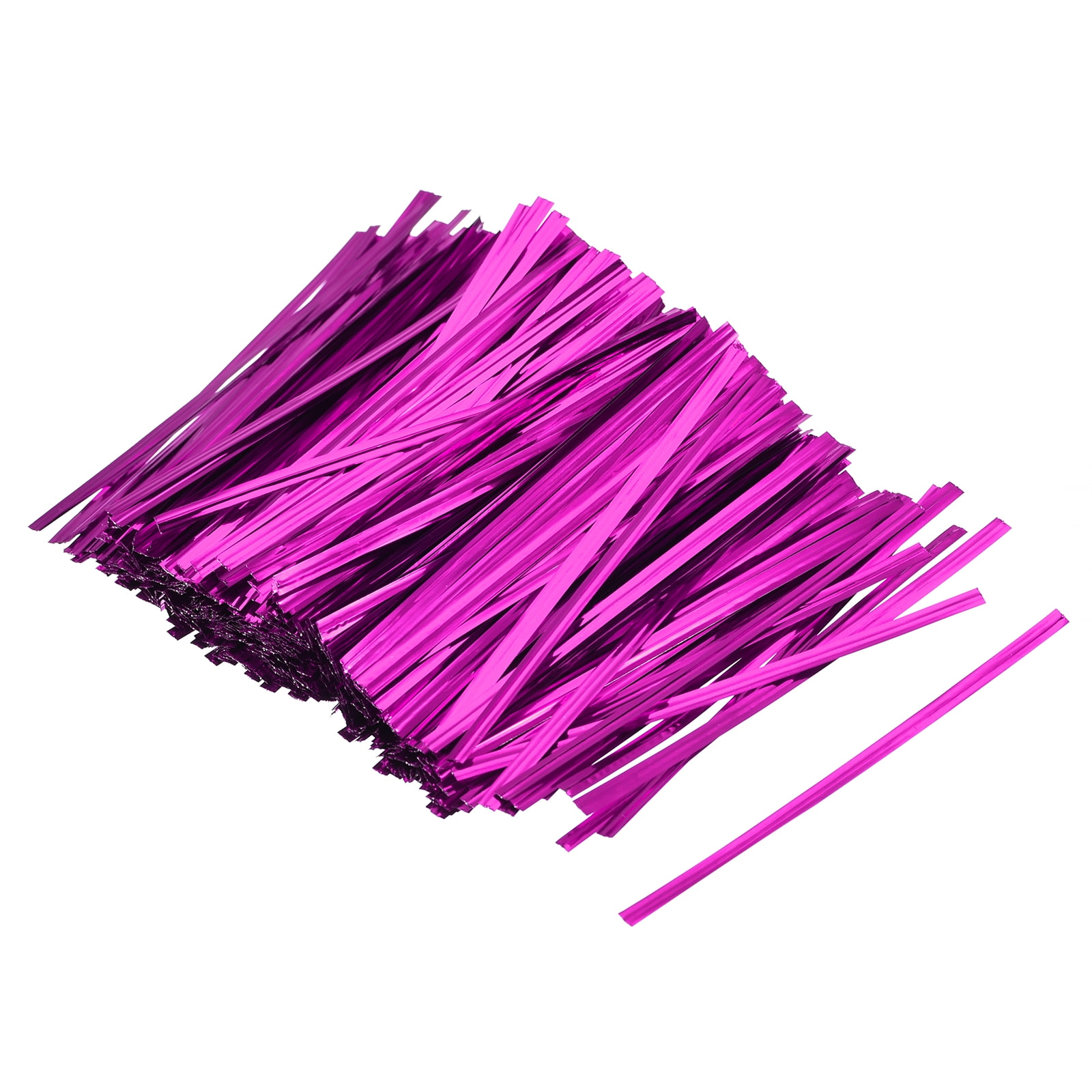 Uxcell 800Pack 4 Inches Metallic Twist Ties Decorative Ties for Candy ...