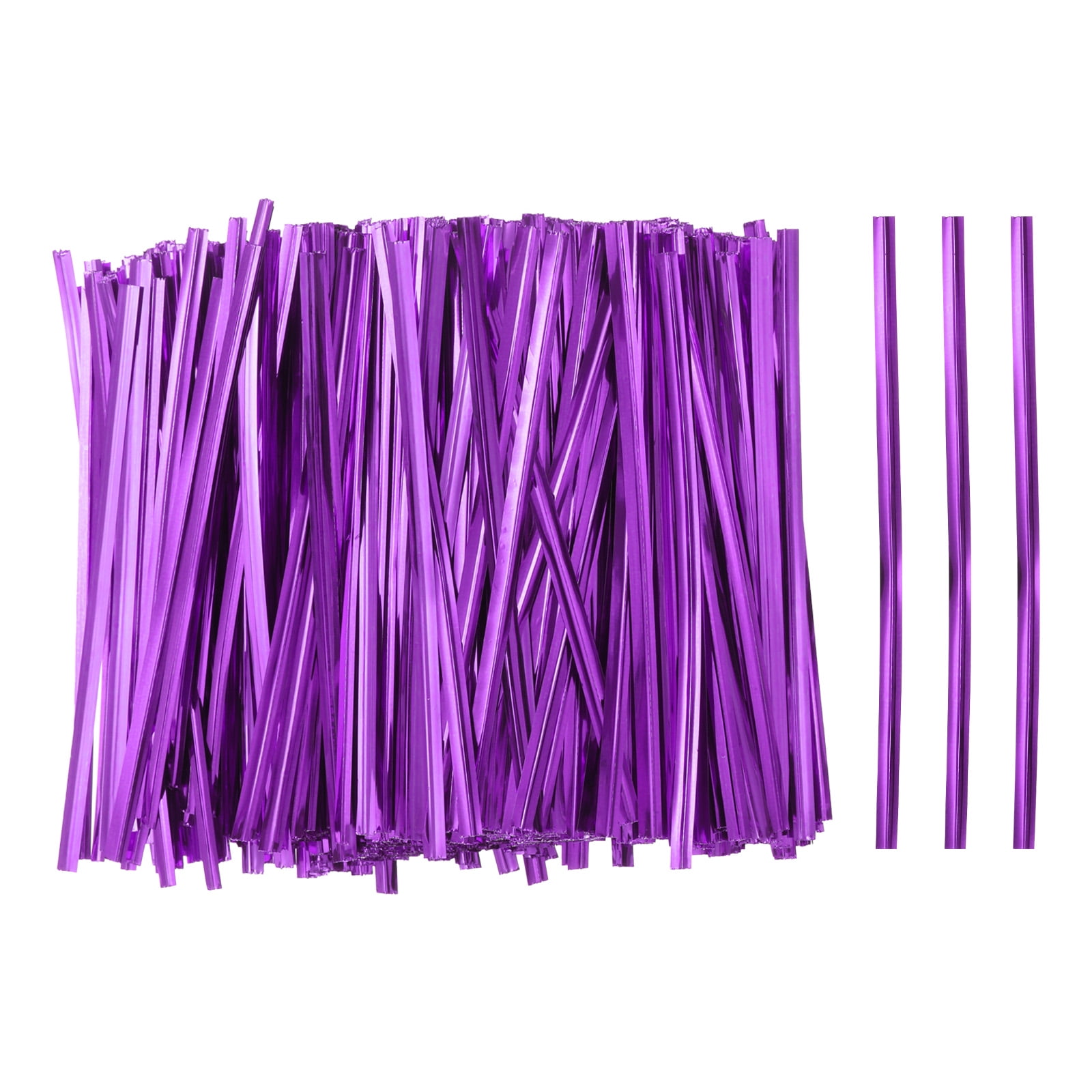 Uxcell 800Pcs Bag Twist Ties 4" Reusable Plastic Twist Ties Wire Cable ...