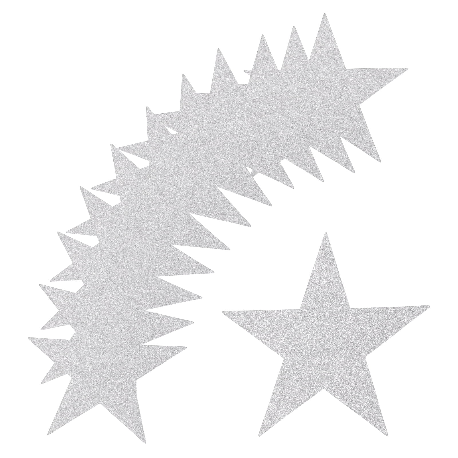 Uxcell 80Pcs Star Cutouts Paper Five Star Confetti Cutouts for Birthday ...