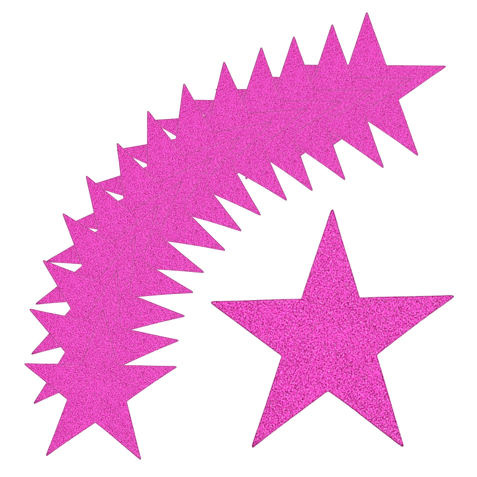 Uxcell 80Pcs Star Cutouts Paper Five Star Confetti Cutouts for Birthday ...
