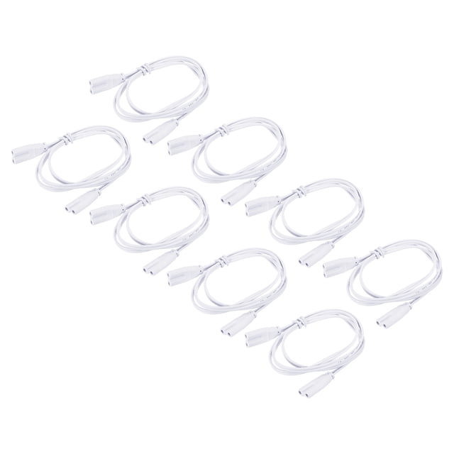 Uxcell 80cm 2 Pin LED Integrated Tube Cable Link Cords T4 T5 T8 Lamp ...