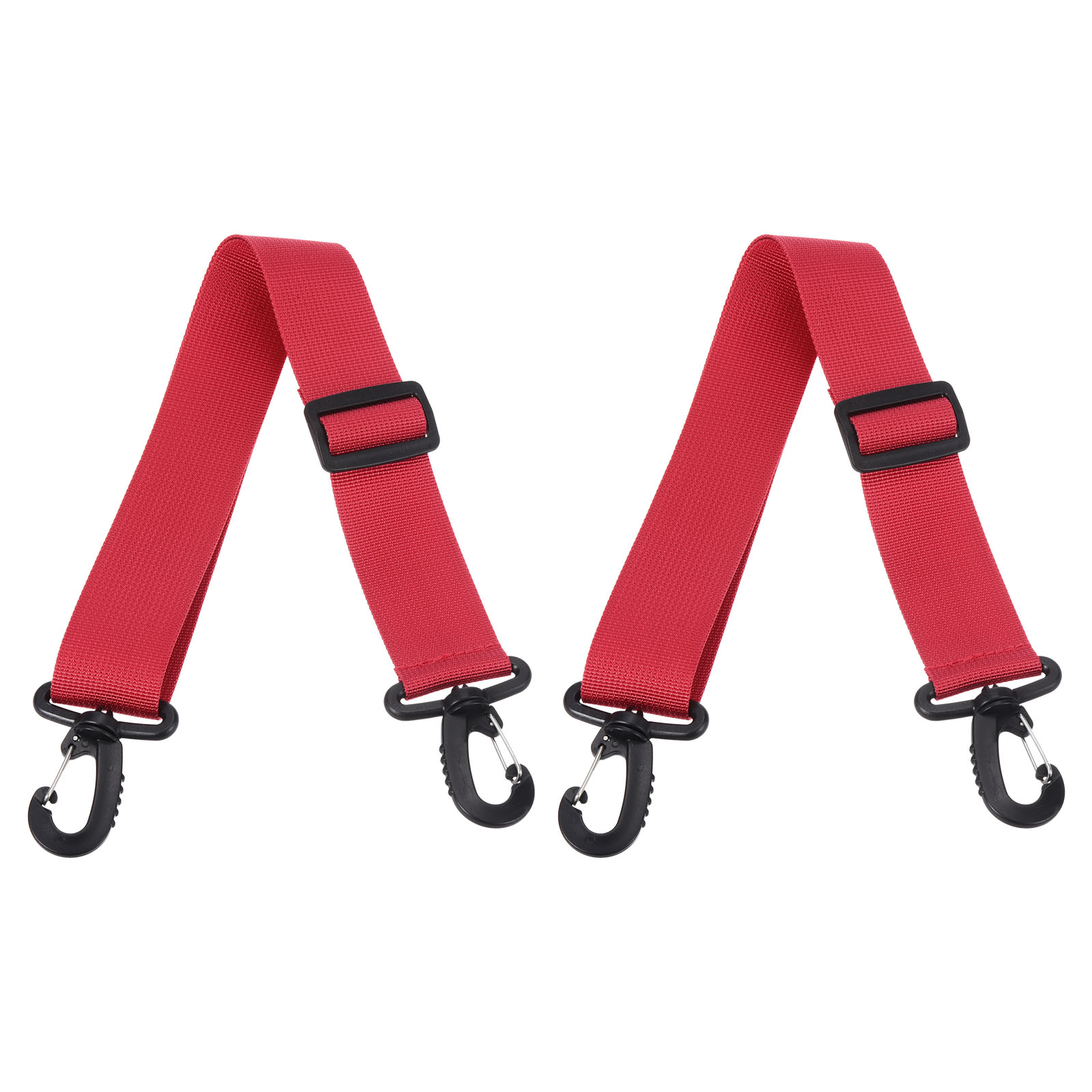 Uxcell 80cmx3.8cm Ski Carrier Strap, 2 Pack Snowboard Boot Strap, Red ...