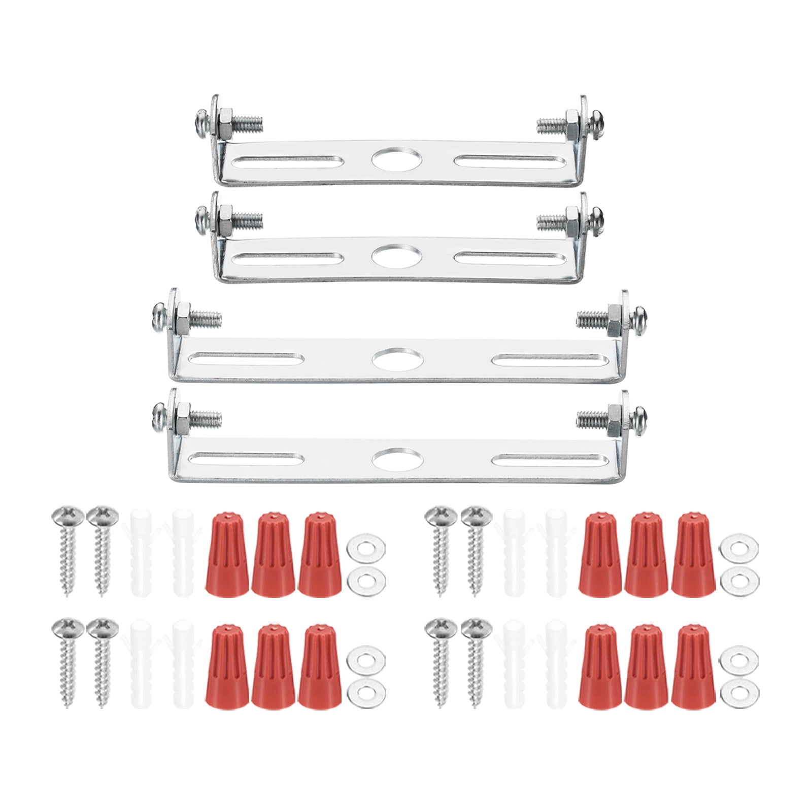 Uxcell 80mm(3.15"), 95mm(3.74") Universal Light Fixture Mounting ...