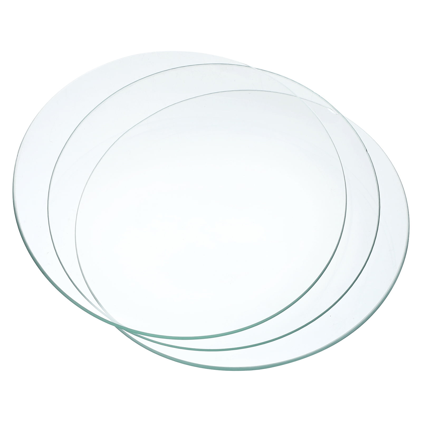 Uxcell 80mm Diameter Watch Glass, 3 Packs Beaker Cover Smooth Edges ...