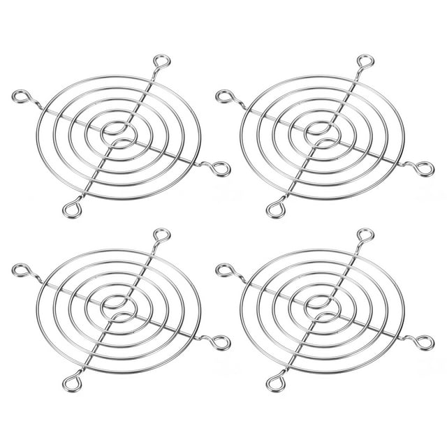 Uxcell 80mm Fan Finger Grill 304 Stainless Steel Grill Protector Guard ...