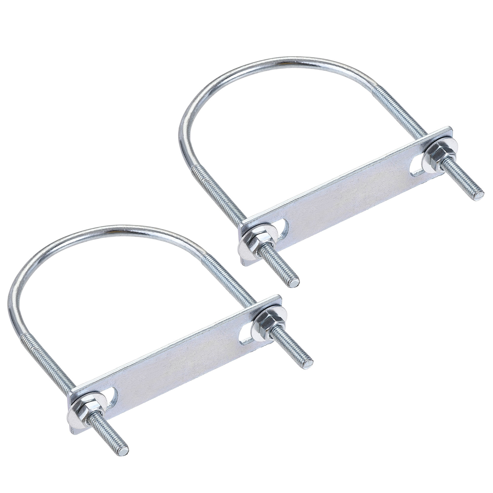 Pole Clamp Uxcell Round U-Bolt 1.26" (32mm) Inner Width 120mm Length ...