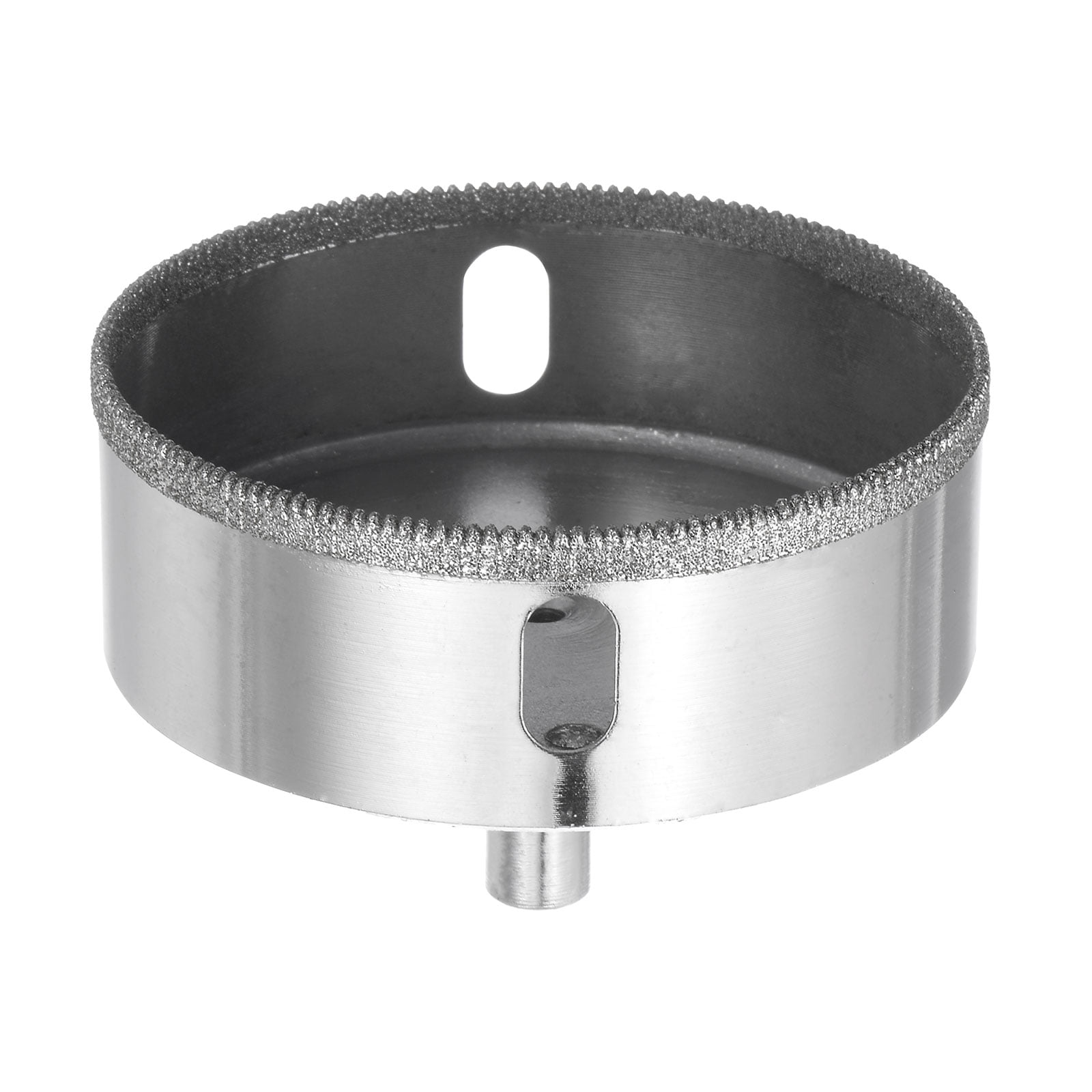 Uxcell 80mm Serrated Hollow Core Diamond Drill Bits Hole Saw for Glass ...