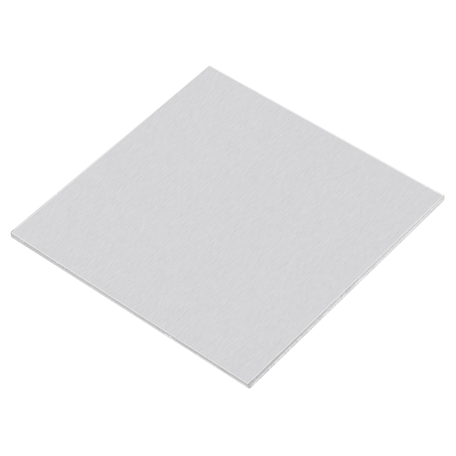 Uxcell 80mm x 80mm x 3mm Rectangle 1060 Aluminum Sheet Flat Metal Plate ...
