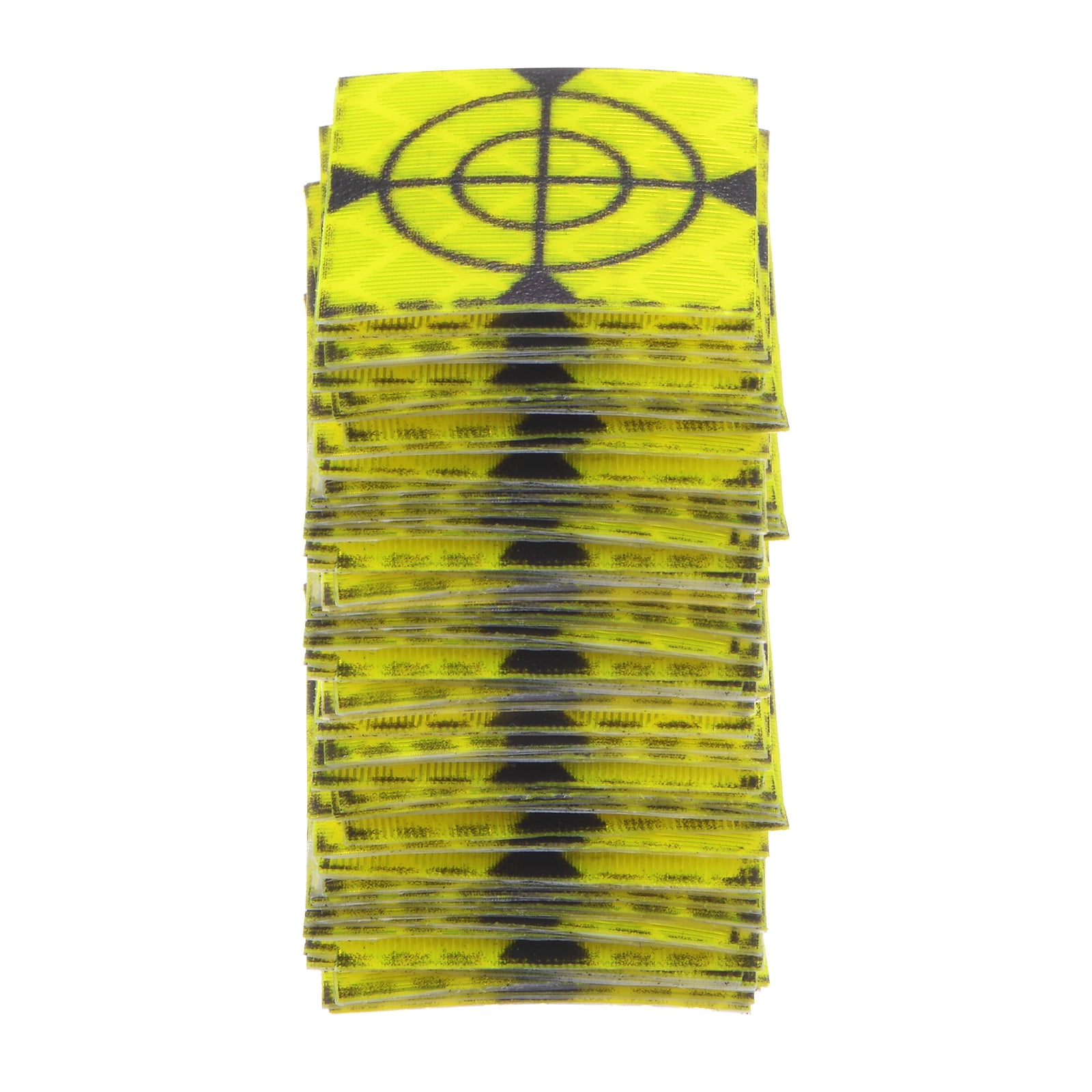 Uxcell 80packs Survey Reflector Sheets 20mm Self-adhesive Survey Target ...