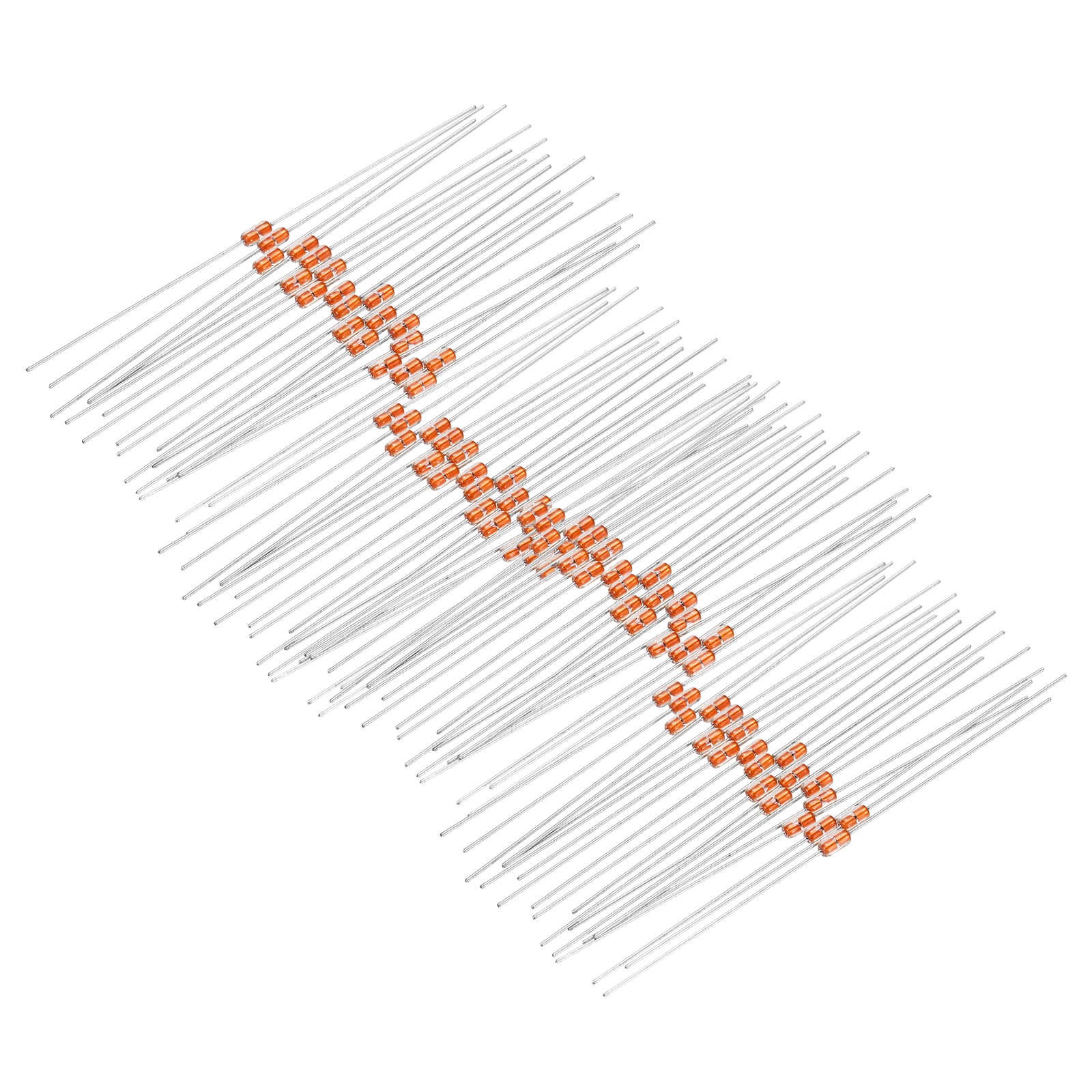 Uxcell 80pcs 10K Ohm NTC Thermistors Resistors, MF58 3950B 1% ...