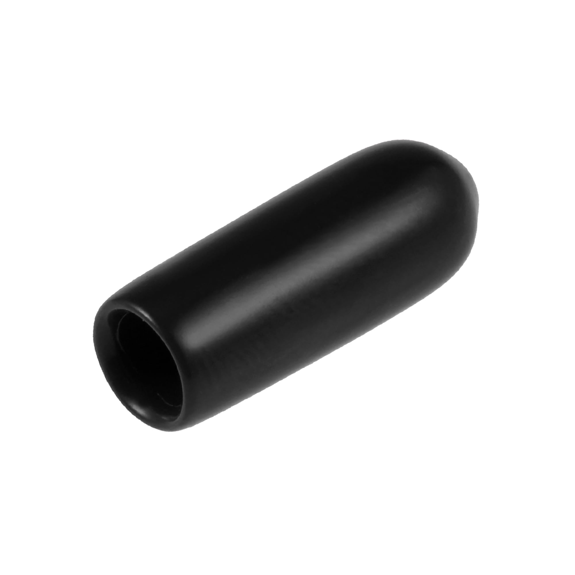 Uxcell 80pcs 3.5mm Round Black Vinyl End Cap Screw Thread Protectors ...